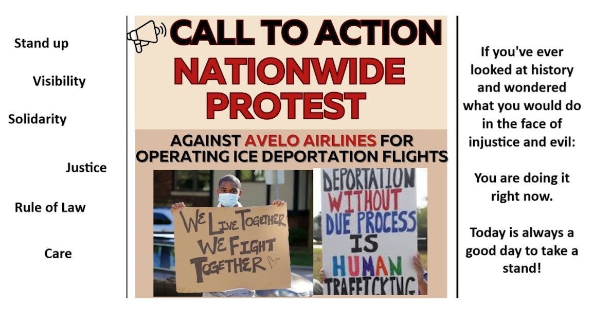 STOP AVELO: National Day of Action · Mobilize