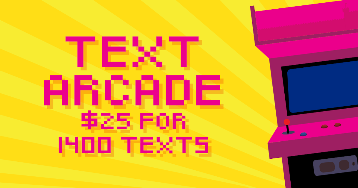 SOLD OUT! THANK YOU & SO SORRY! Text Arcades w/Lincoln Project's Reed ...
