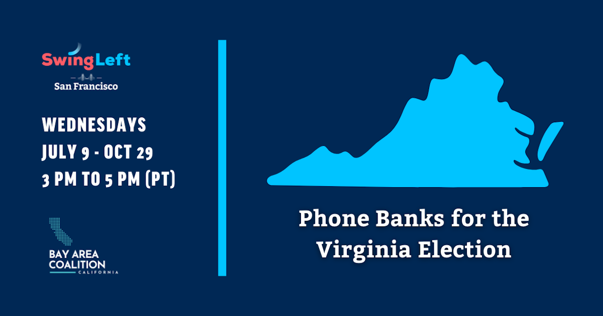 SLSF Phone Banks to Virginia · Swing Left