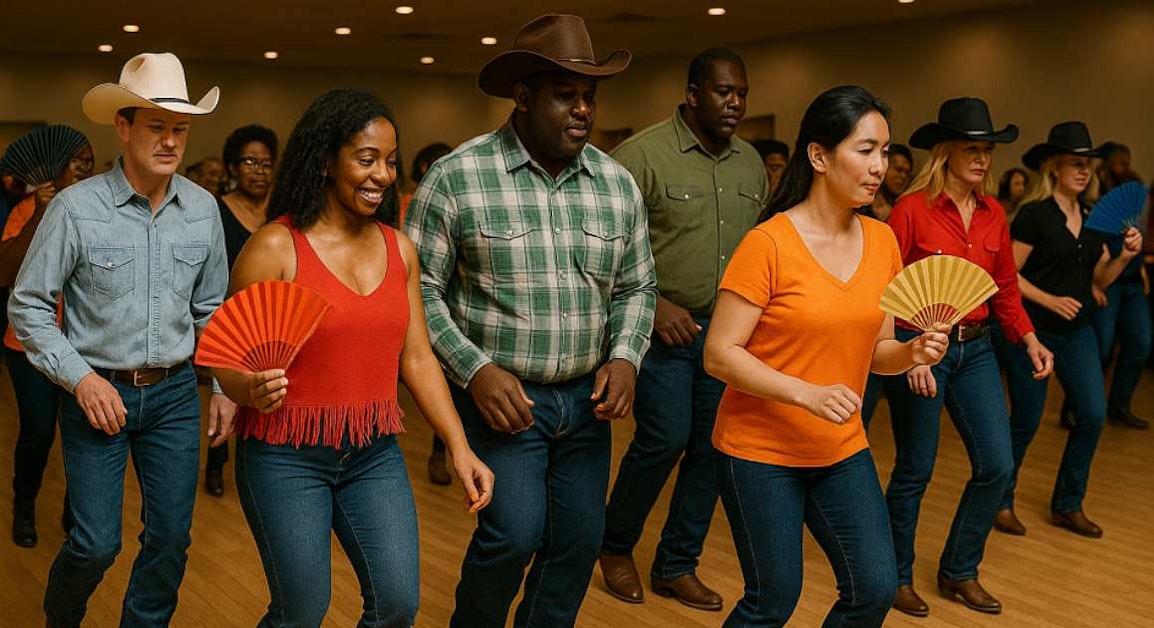 Line Dance Party Night · Mobilize