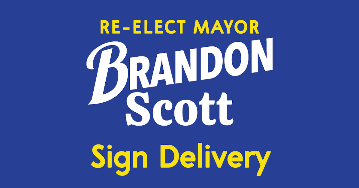 Deliver Signs for Mayor Scott! · Mobilize