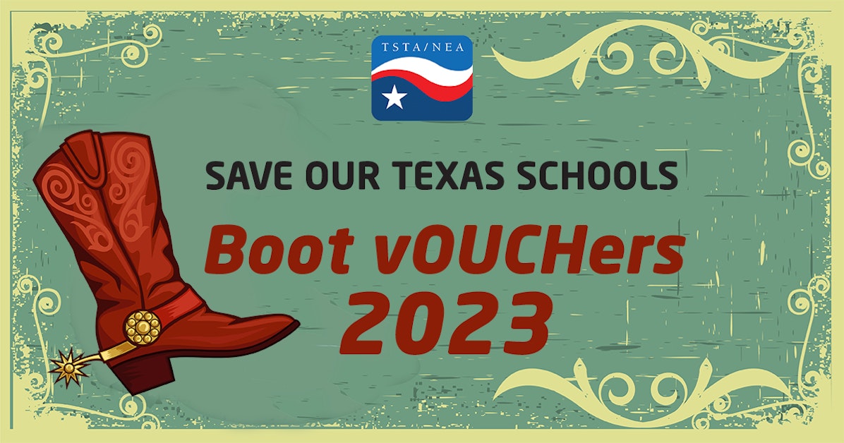 Boot vOUCHers 2023 · Texas State Teachers Association