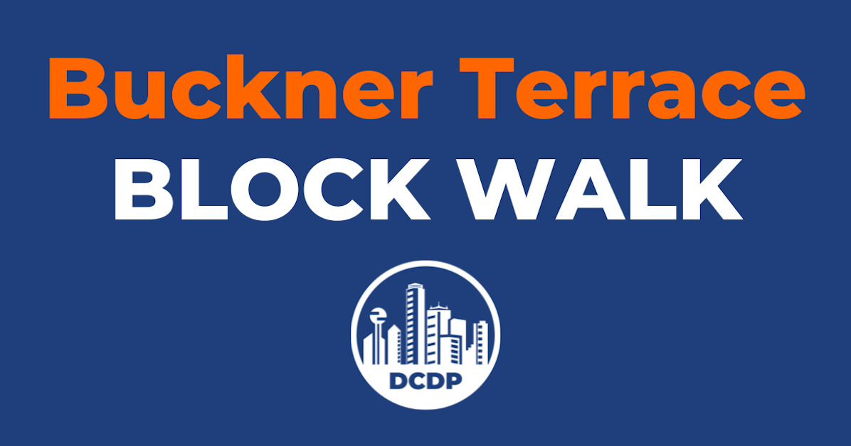 Buckner Terrace GOTV Block Walk · Dallas County Democratic Party
