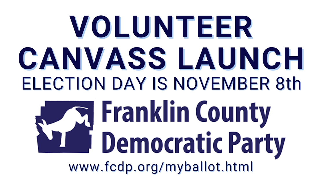 FCDP Community Canvass · Franklin County Democratic Party