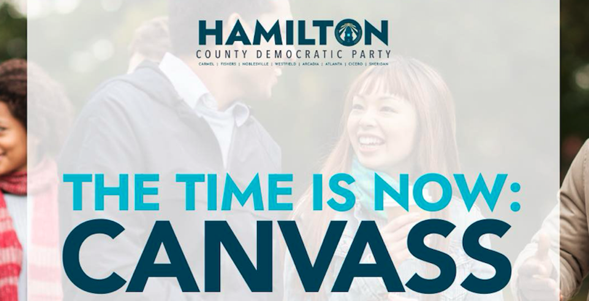 GOTV Sunday Canvassing · Hamilton County Democratic Party (IN)