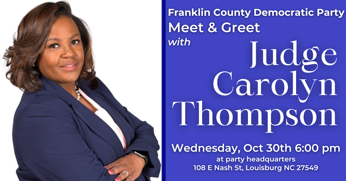 FCDP Meet & Greet with Judge Carolyn Thompson · Mobilize