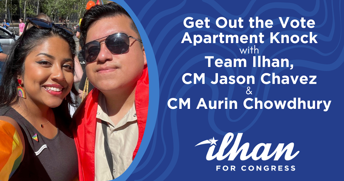 GOTV Door Knock with Council Members Jason Chavez & Aurin Chowdhury ...