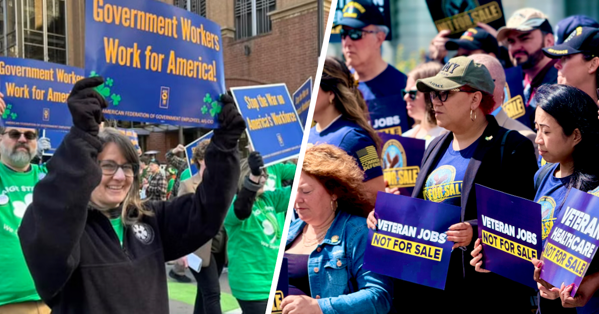 Common Defense and AFGE Rally/Press Conference Outside Minneapolis VA ...