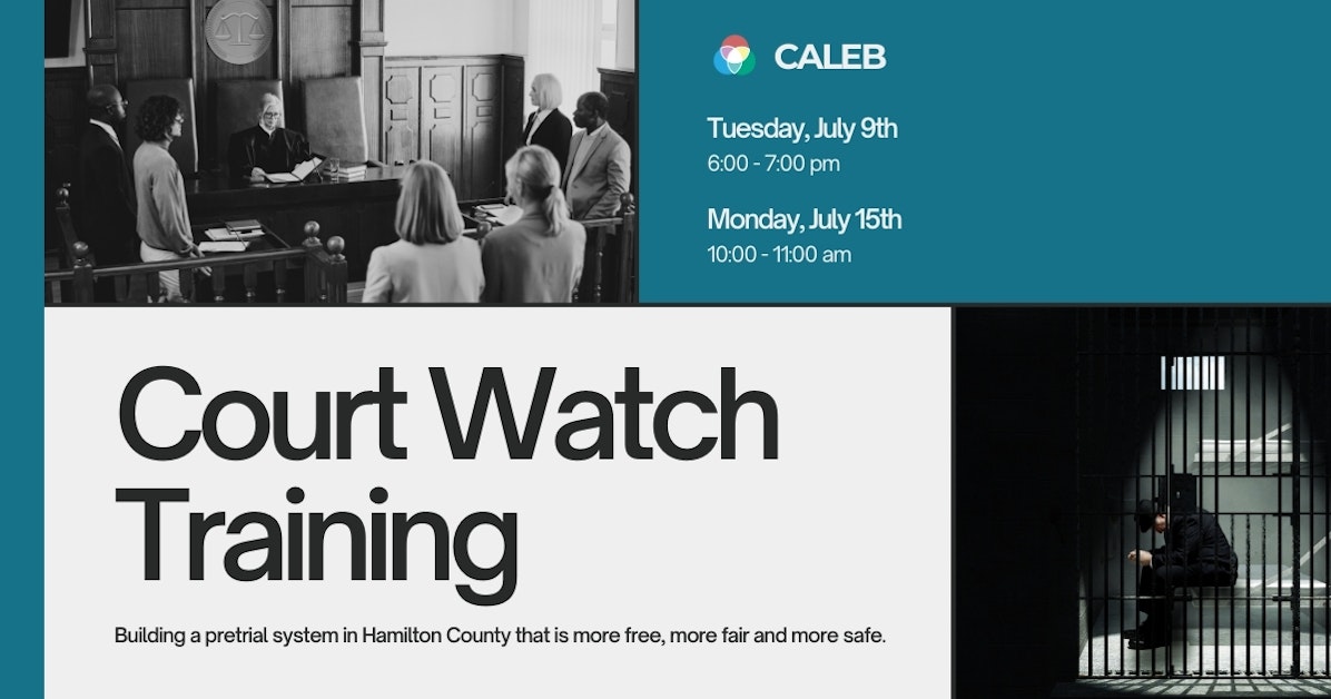 Court Watch Training · CALEB
