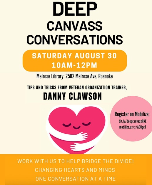 Deep Canvass Conversation Training · Indivisible