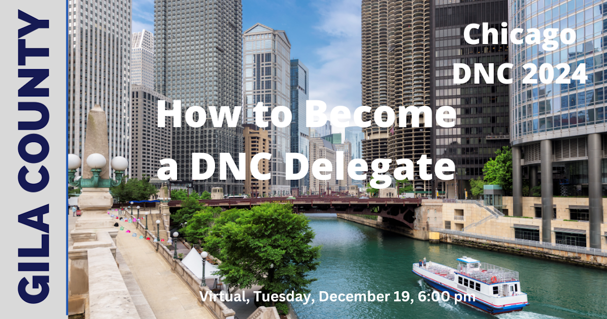 Gila Dems Training - How to Become a Delegate · Mobilize