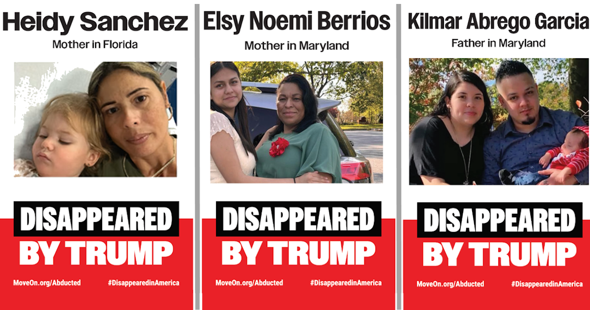 Disappeared in America: Remember the Missing · Mobilize