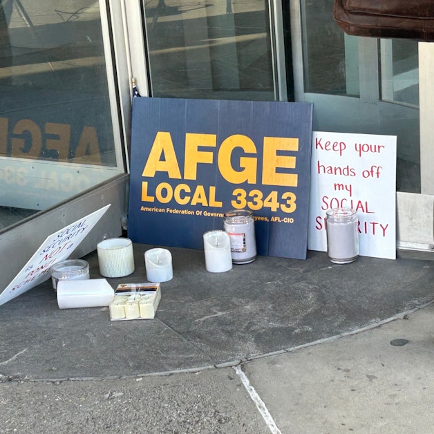 AFGE Rally/Vigil to Protect Social Security in Poughkeepsie! · AFT