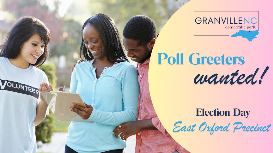 Poll Greeting on Election Day - East Oxford · Mobilize
