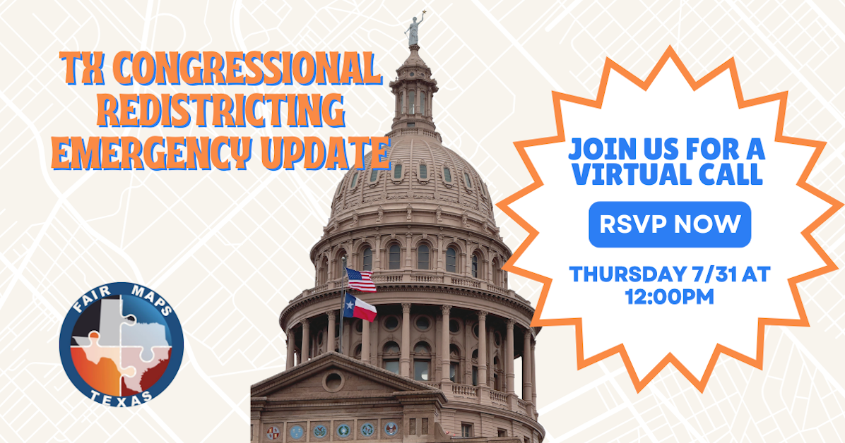 RAPID RESPONSE TX REDISTRICTING UPDATE CALL · MOVE Texas