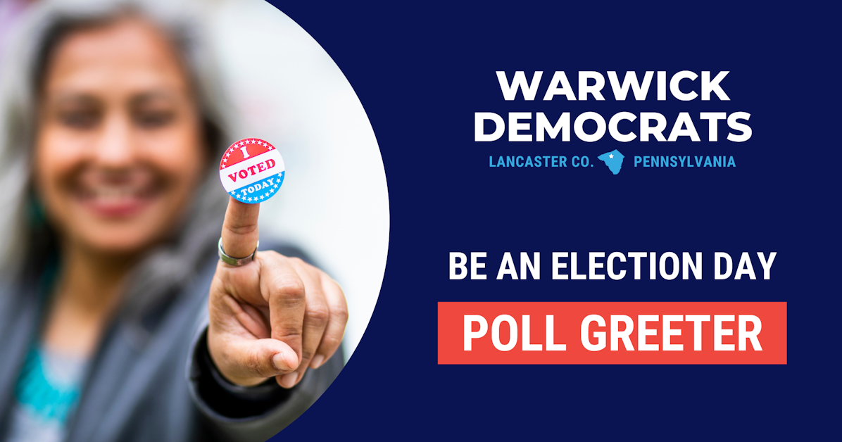 Warwick Democrats Greet Voters at the Polls! · Mobilize
