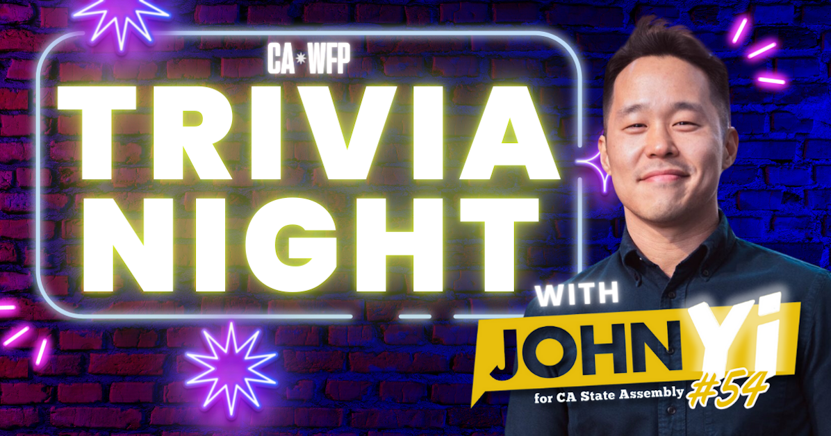 🧠💜August Trivia Night, with special guest John Yi!🗳️🍻 · WFP & Black ...
