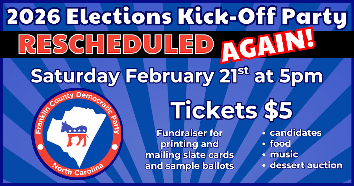 FCDP 2026 Elections Kick-Off · North Carolina Democrats