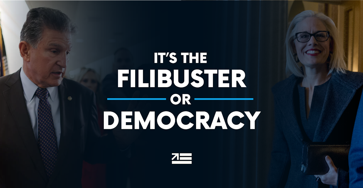End The Filibuster · Mobilize