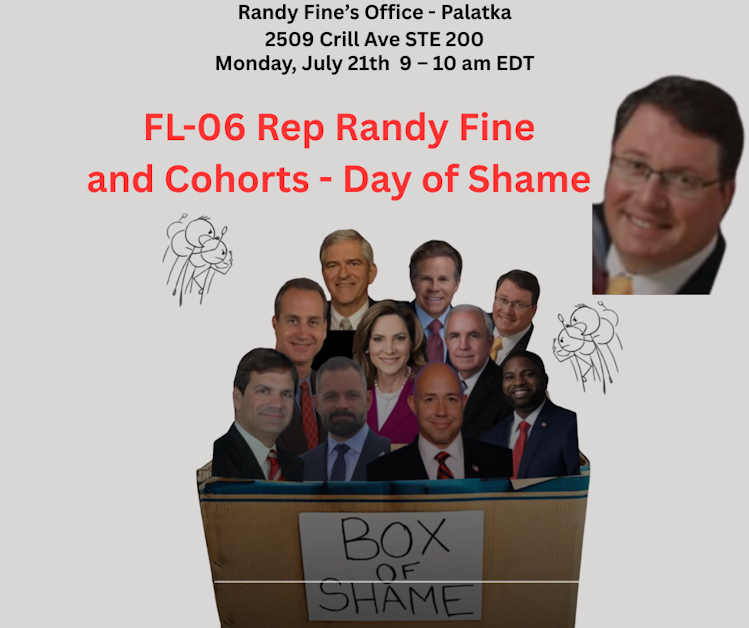 50 Days Of Shame - Randy Fine's Office · Mobilize