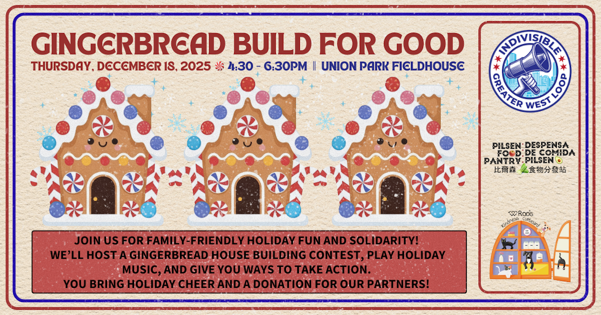 Gingerbread Build for Good · Mobilize
