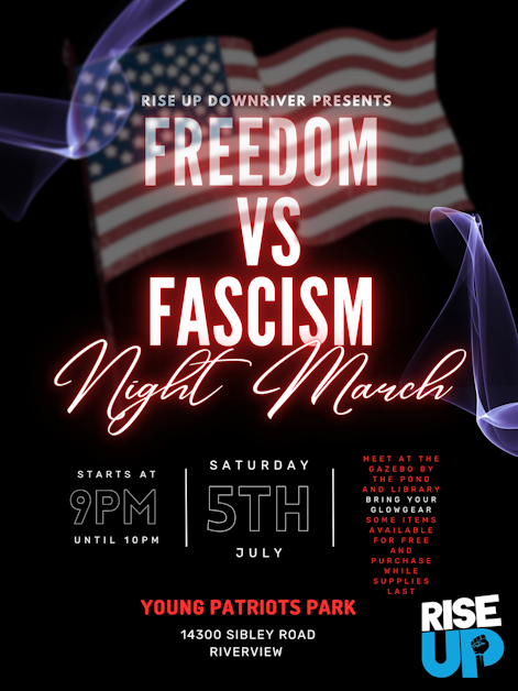 Freedom vs Fascism March · Mobilize