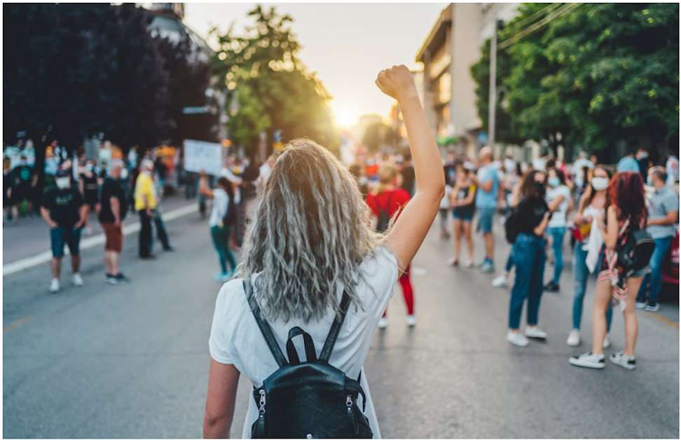 Hands off our Democracy - Sign Waving PVB · Mobilize