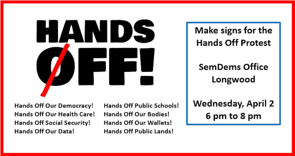 Sign Making for Hands-Off Protest · Mobilize