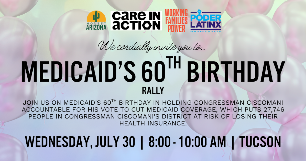 Happy Birthday Medicaid! Rally · Mobilize