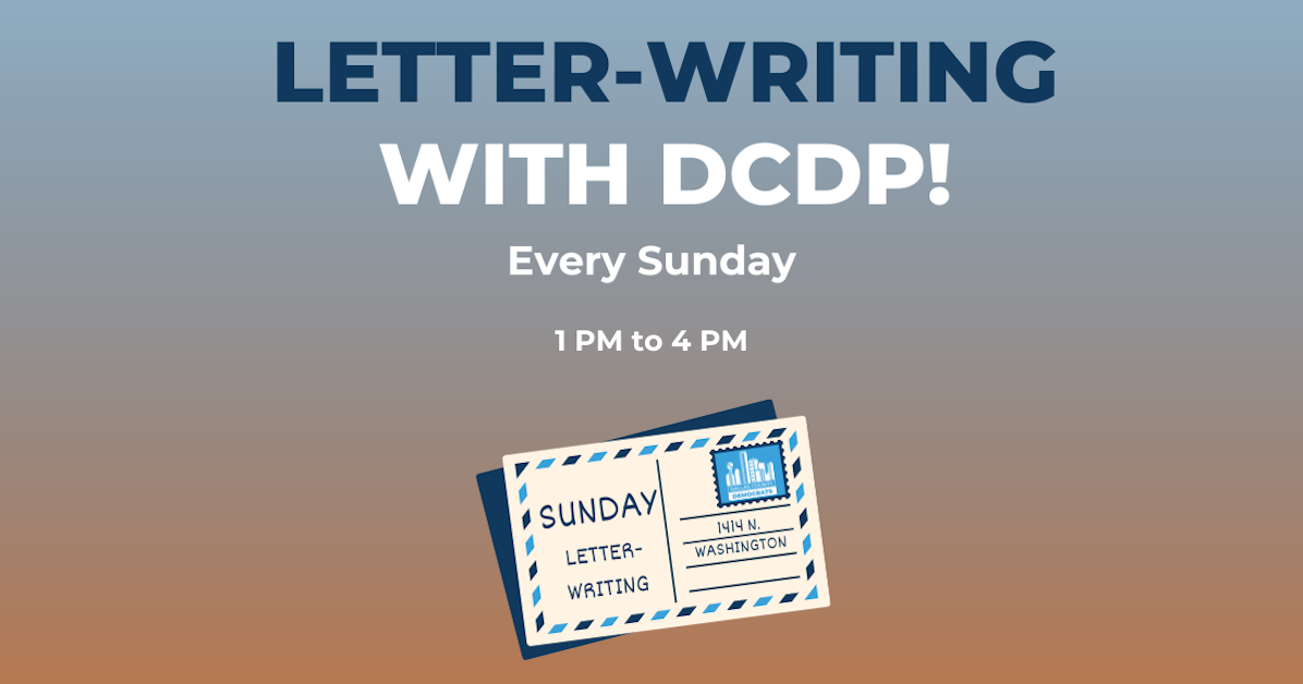 Sunday Letter-Writing at HQ · Mobilize