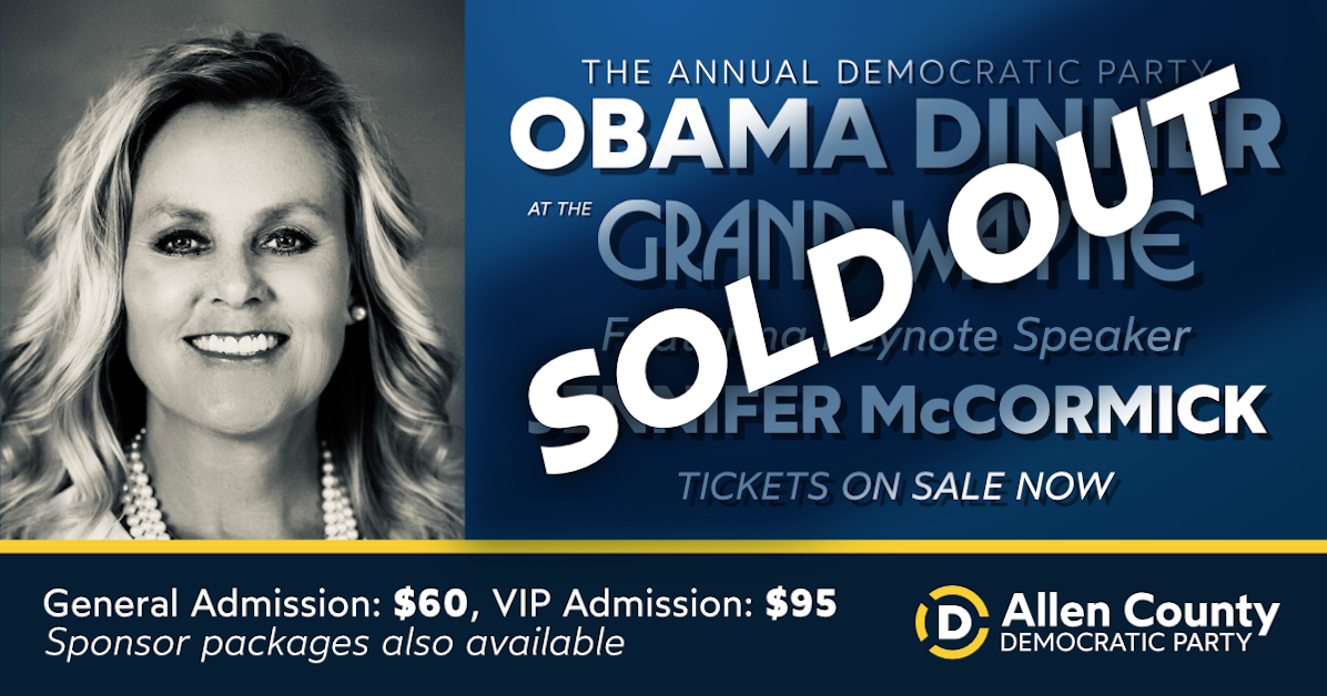 ACDP Obama Dinner · IN Allen County Democratic Party