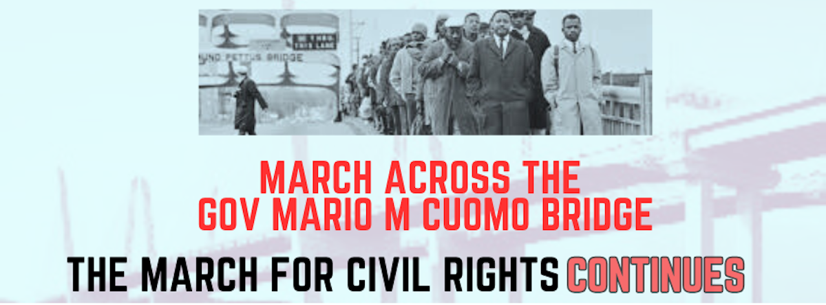 March Across the Mario Cuomo Bridge: The March for Civil Rights ...