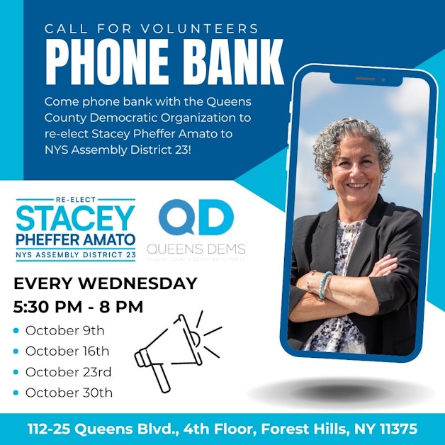 Phone Banks for Stacey Pheffer Amato · Mobilize