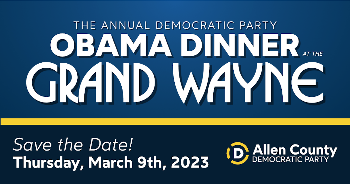 Obama Dinner · IN Allen County Democratic Party