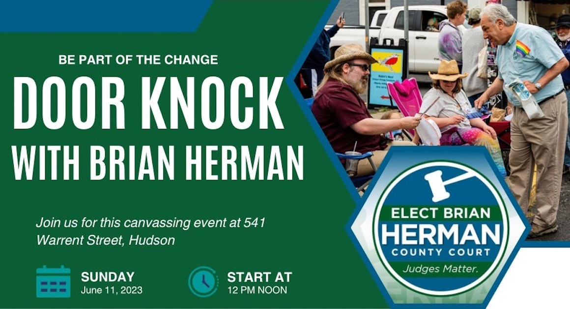 Day of Action: Door Knocking with Brian Herman in Hudson · Mobilize