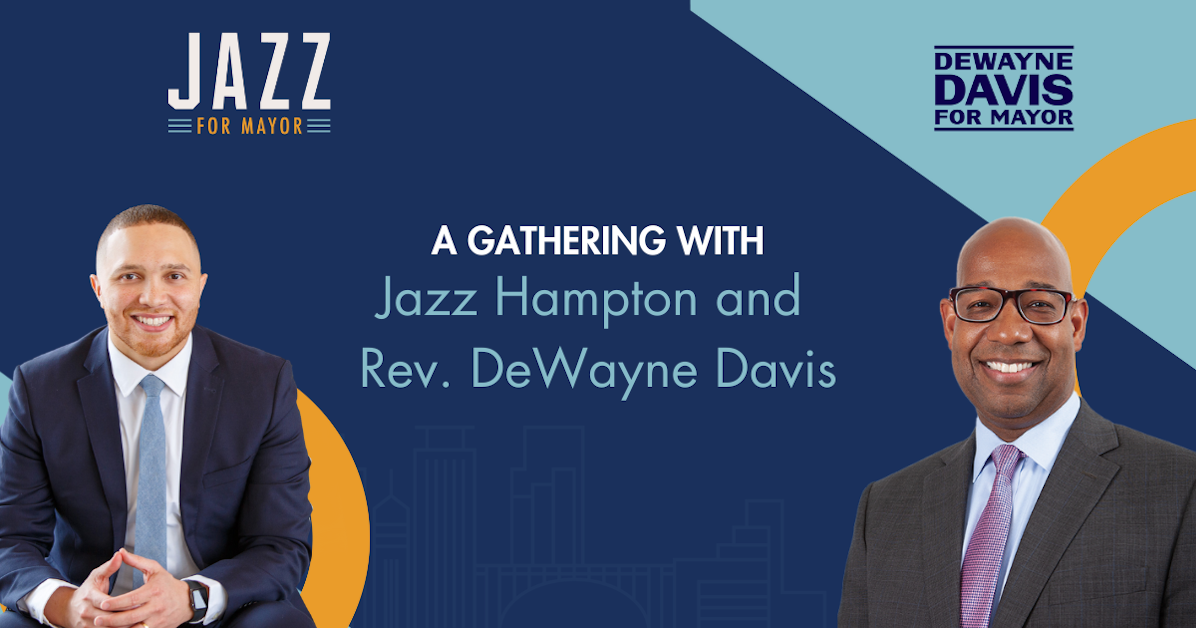 Meet & Greet for Jazz Hampton and DeWayne Davis · Mobilize