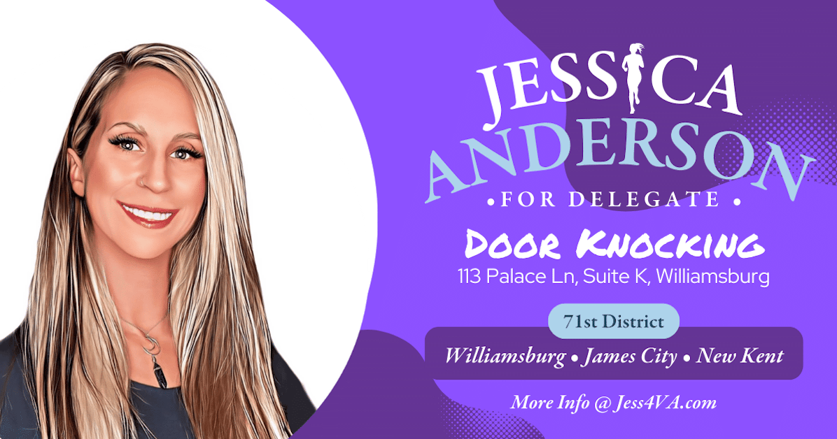 🚪Door Knocking for Jessica Anderson in VA HD-71 · Mobilize