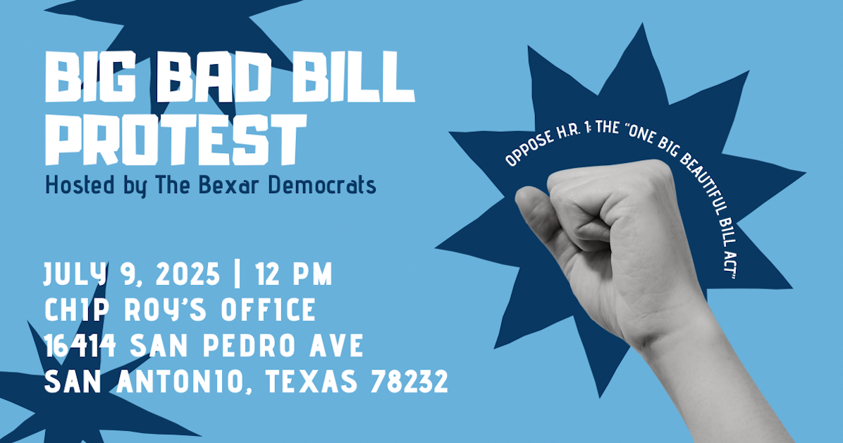 Protest the Big Bad Bill at Chip Roy's Office · Mobilize