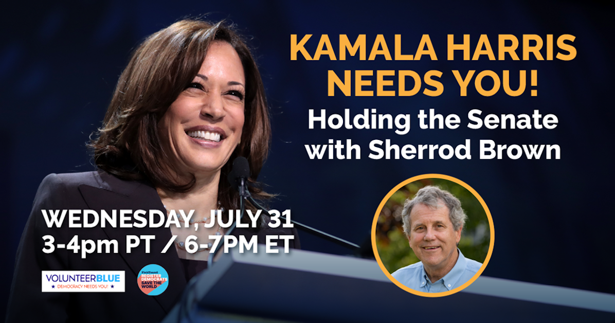 Kamala Harris Needs You! - Join Us to Hold the Senate! · Mobilize