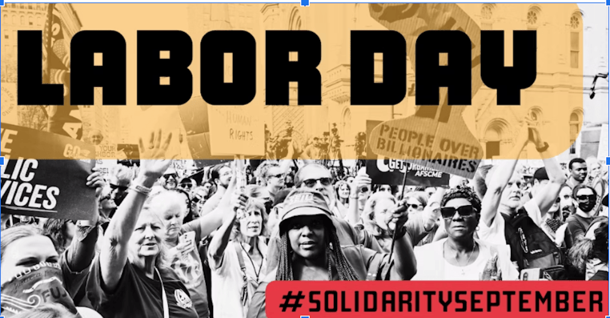 "Workers Over Billionaires" LABOR DAY PEACEFUL PROTEST at the Sarasota ...