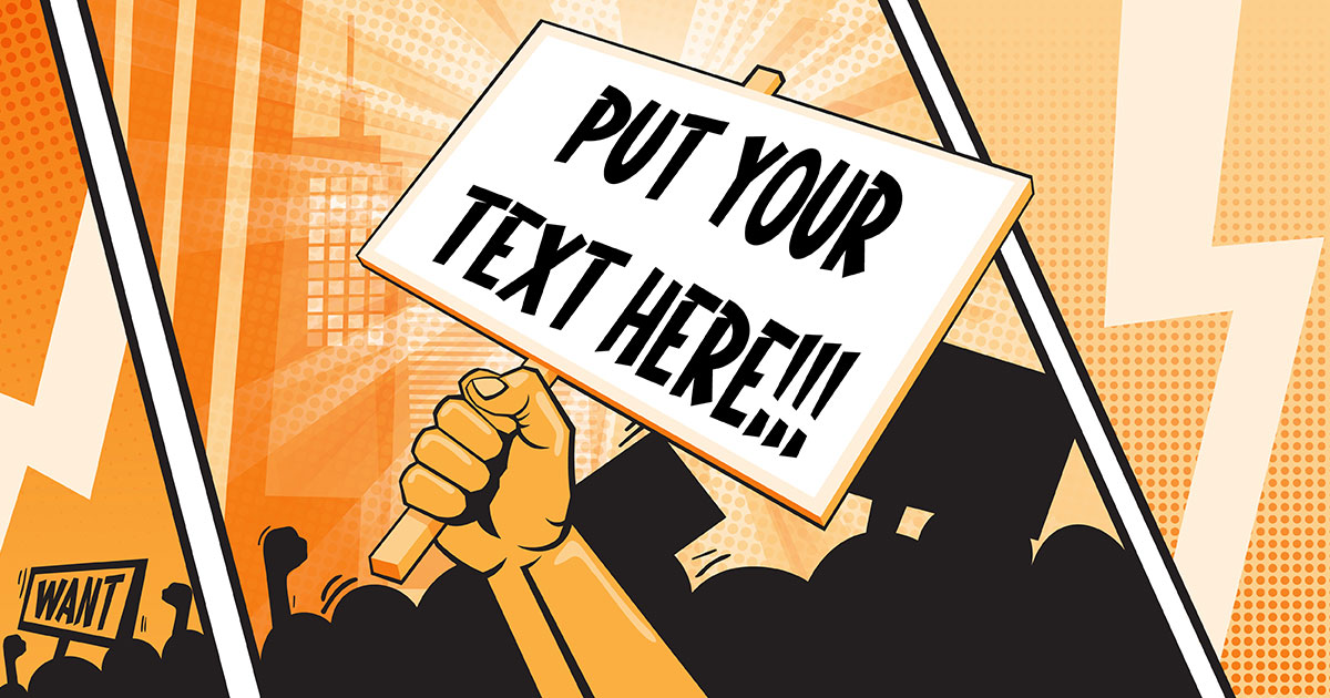 Make Signs of Resistance with LD2 · Mobilize