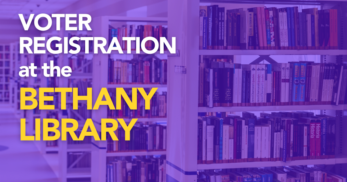 Voter Reg at the Bethany Library · Mobilize