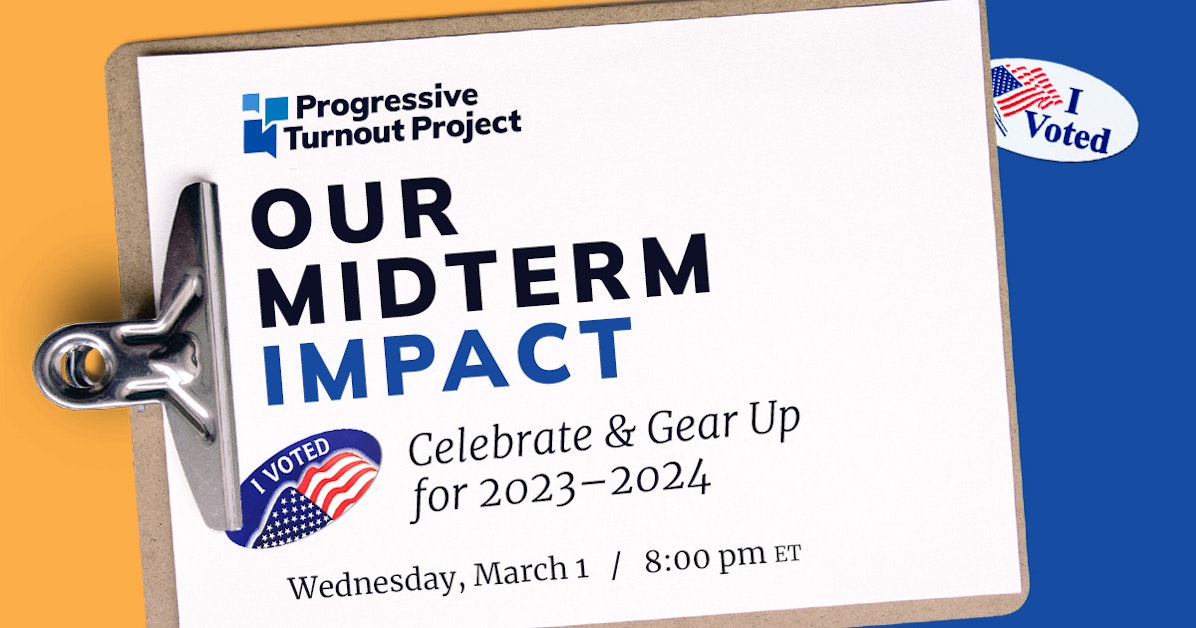Our Midterm Impact · Progressive Turnout Project