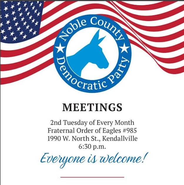 Noble County Democrats October Monthly Meeting · Mobilize