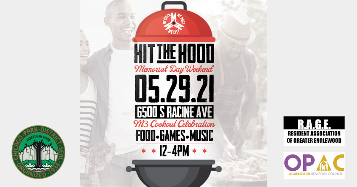 M3 'Hit The Hood' Cookout Celebration · My Block, My Hood, My City
