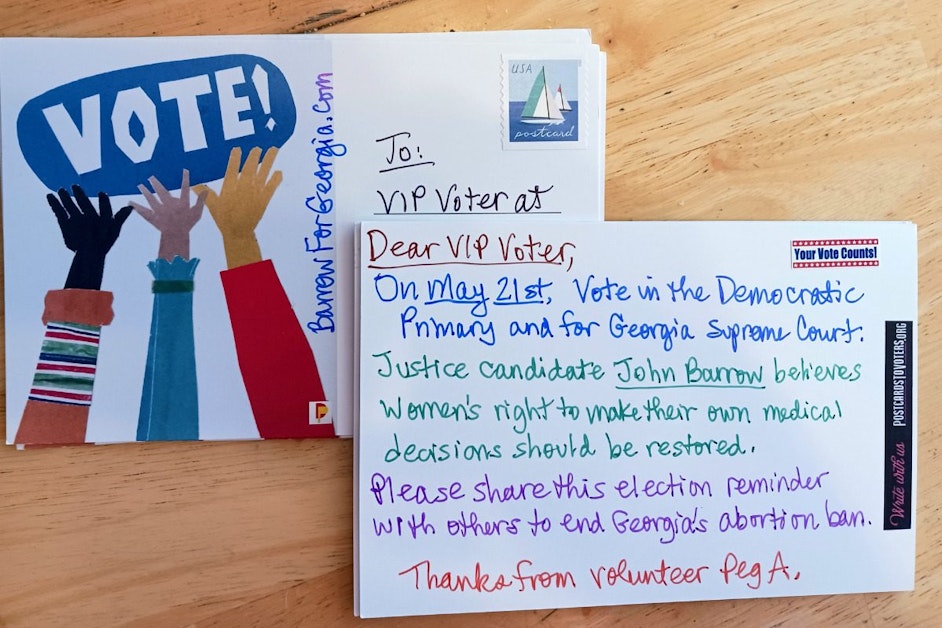 Beavercreek City Schools Bond Issue Get Out the Vote Postcard Writing ...