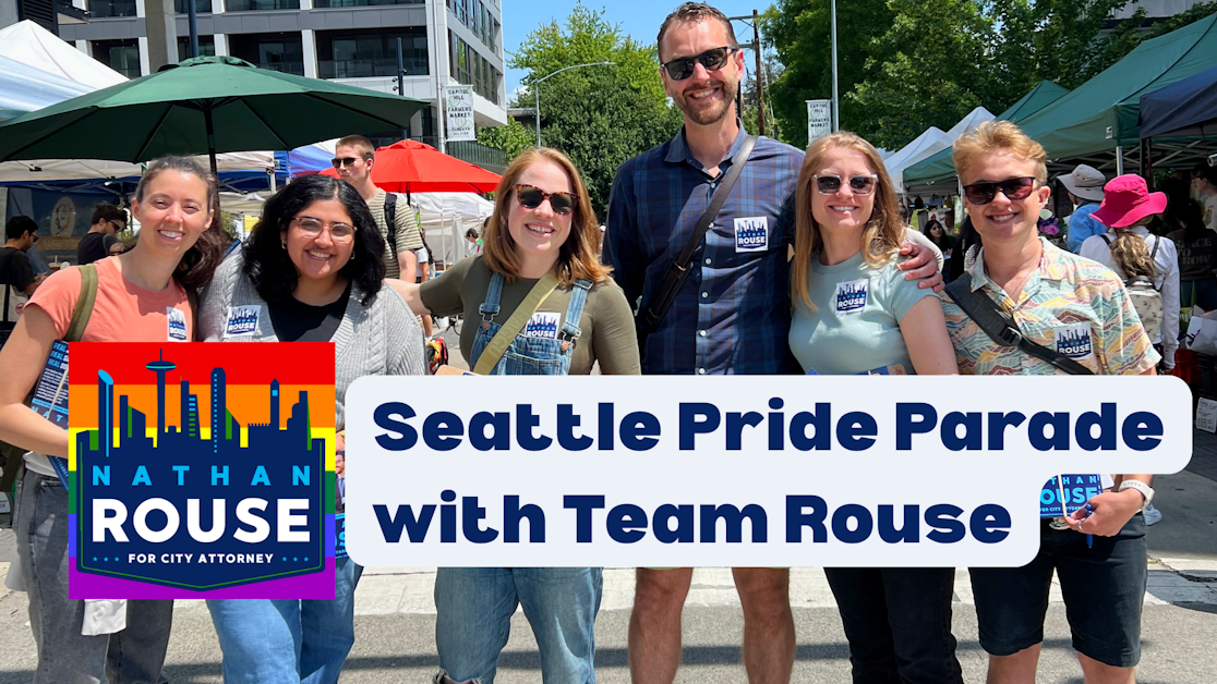 Voucher Gathering at Seattle Pride Parade with Team Rouse · Nathan ...