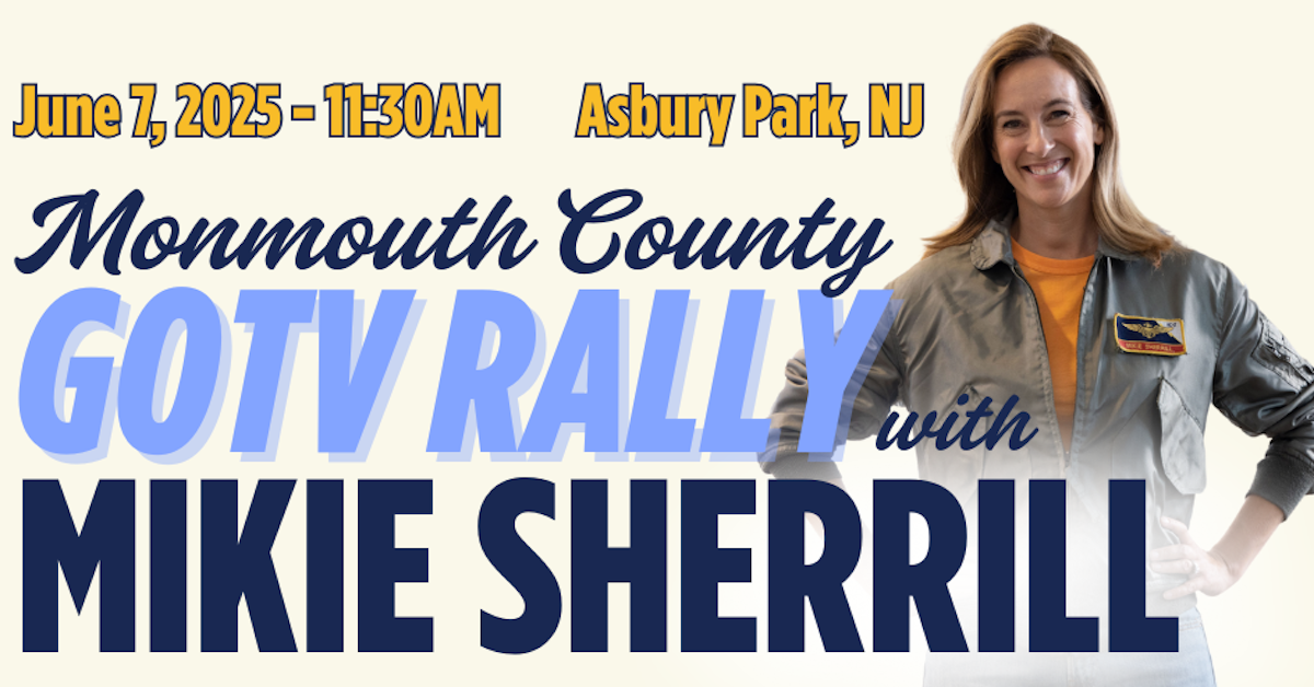 Monmouth County Democrats GOTV Rally with Mikie! · Mikie Sherrill for ...