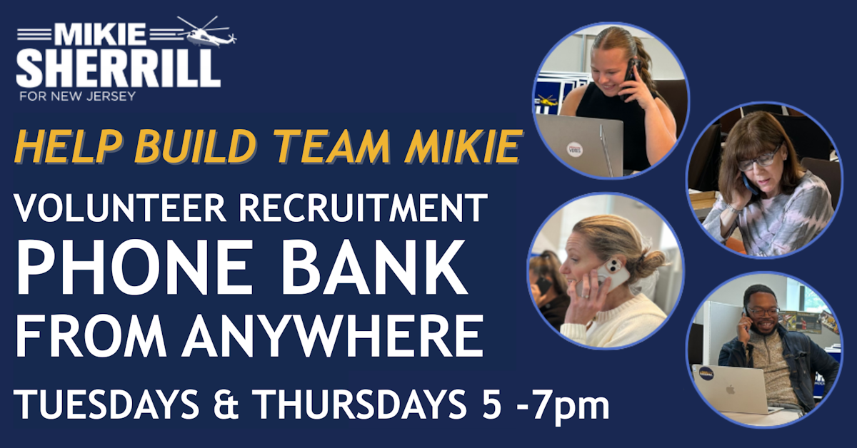 HELP BUILD TEAM MIKIE - Volunteer Recruitment Phone Bank · Mobilize