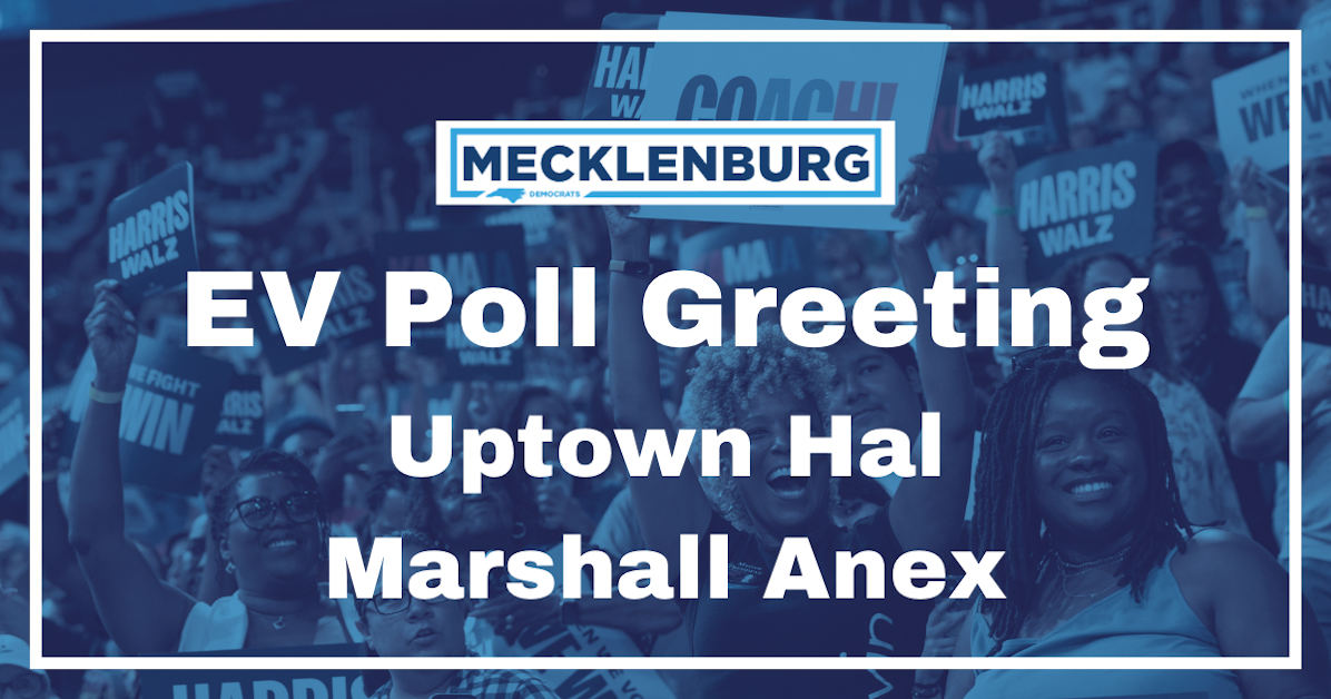 Protect Democracy: Volunteer To Be A Poll Greeter (Hal Marshall Annex ...